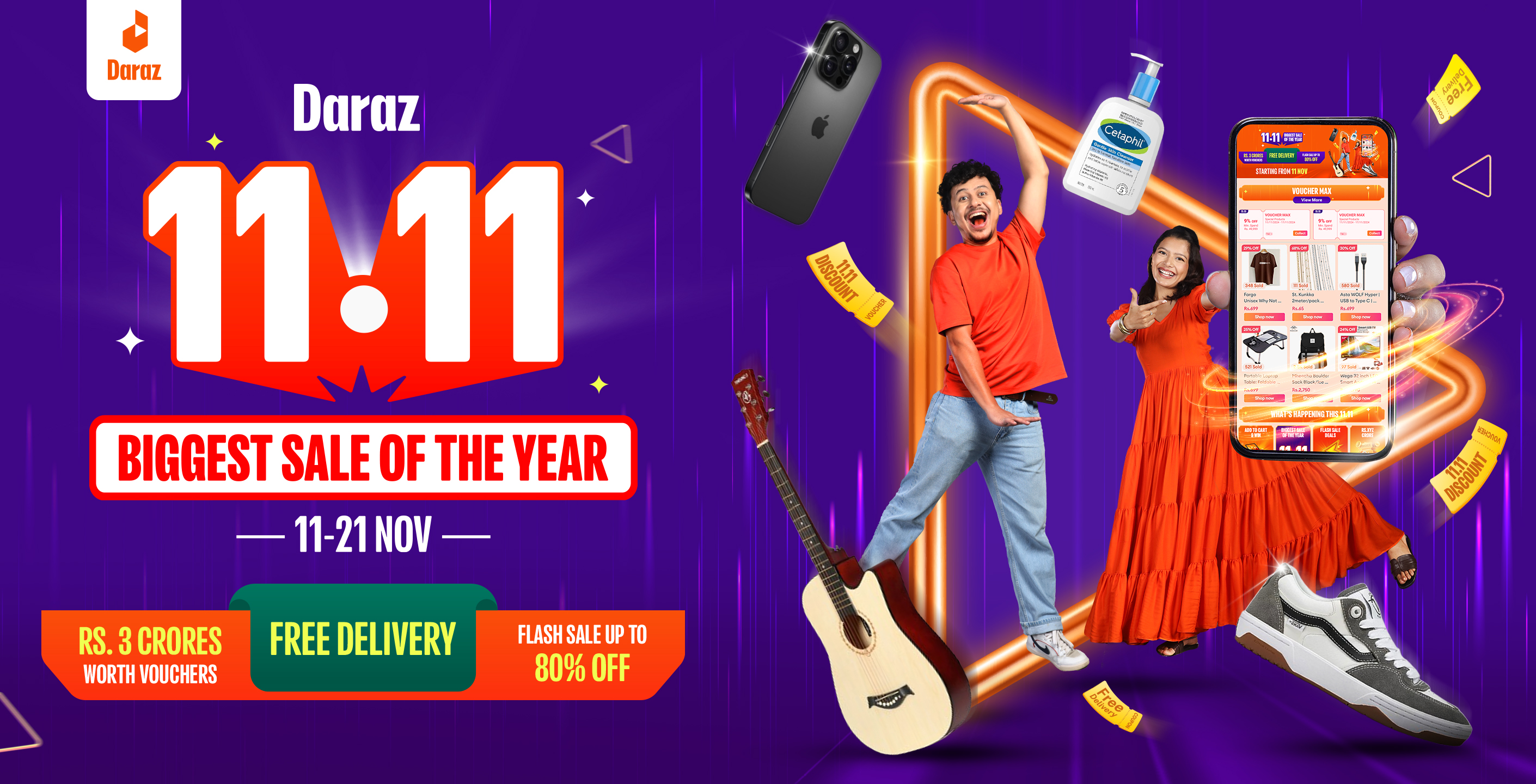 Daraz Nepal Launches Biggest Sale of the Year: 11.11 Event with Discounts, Free Delivery, and ...